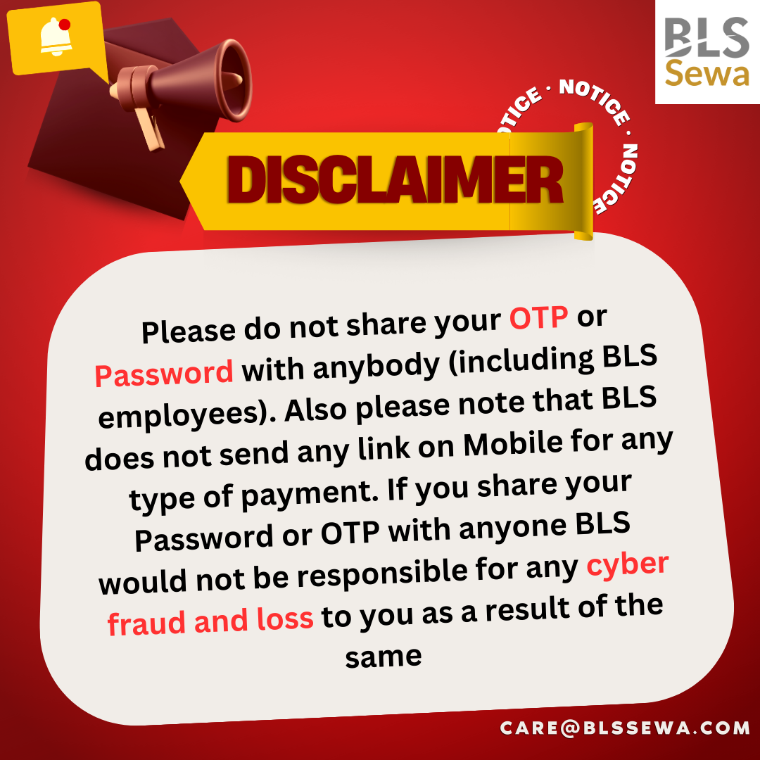 Welcome to BLS E-Services, CSC - Common Service Centre - B2C CSC BLS